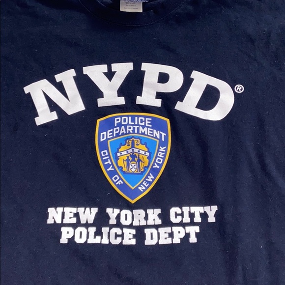 Vintage | Shirts | Vintage Nypd Tshirt | Poshmark